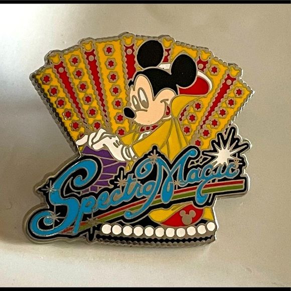Disney | Accessories | Disney Mickey Mouse 205 Spectro Magic Pin Cast ...